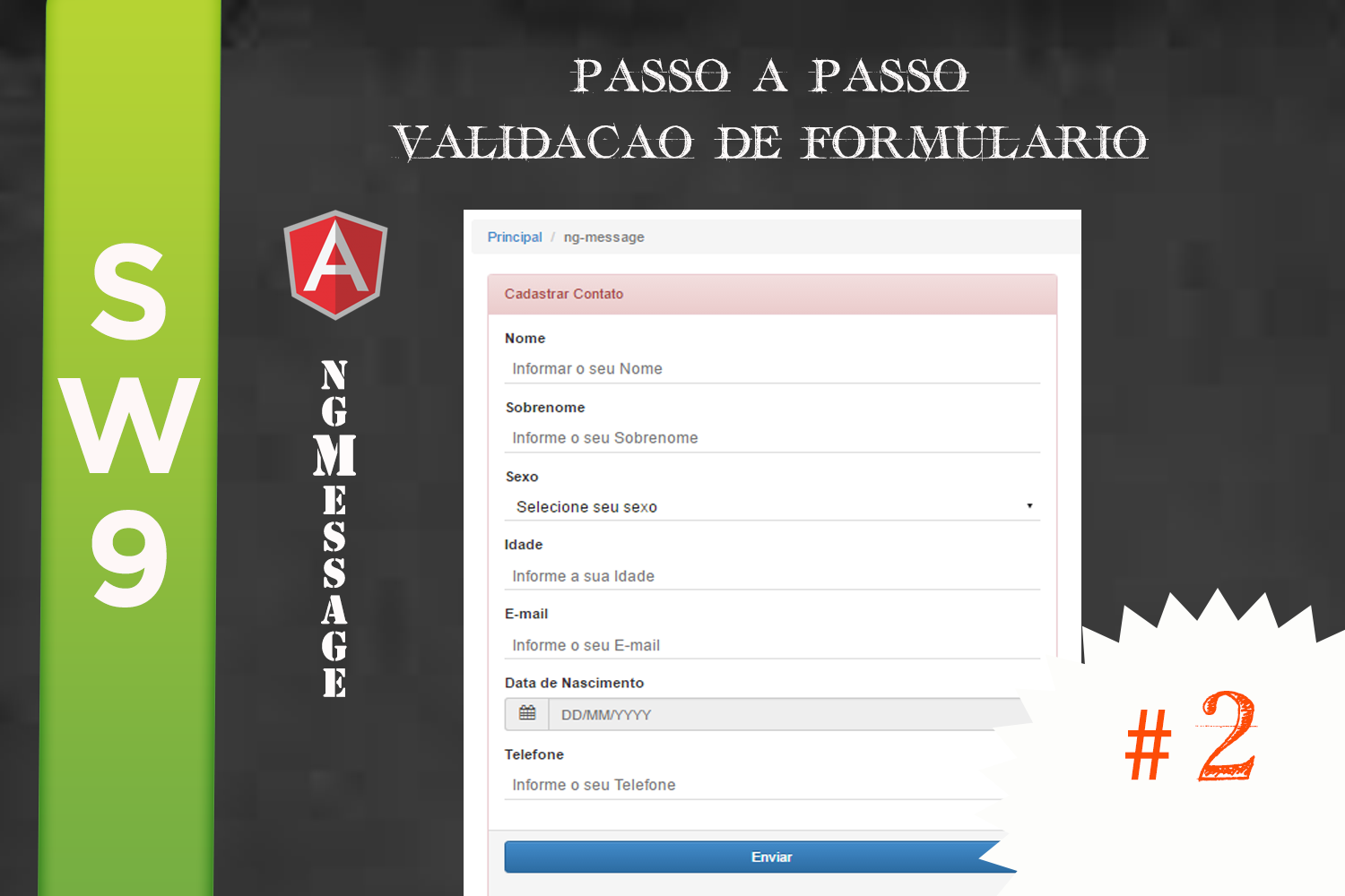 Passo a Passo – Como validar formulários usando AngularJS com ngMessage – Parte 2 | Blog sobre ...